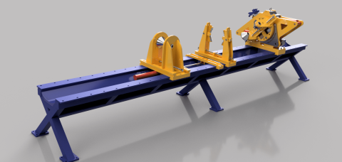 Nutbuster Hydraulic Cylinder Repair Bench - Hydraulitechs | Saskatoon SK